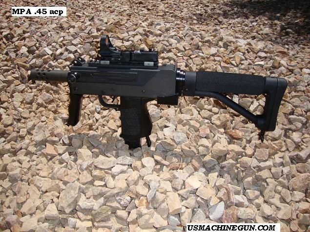 US Machinegun: AR Stock Adapter & Ace Stock for MPA .45 acp ...
